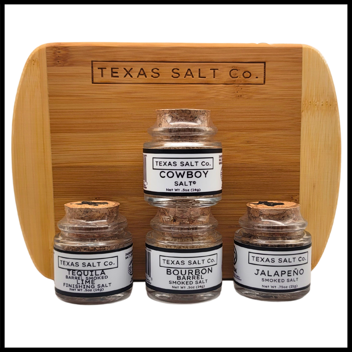 Four Jar Gift Set – Texas Salt Co