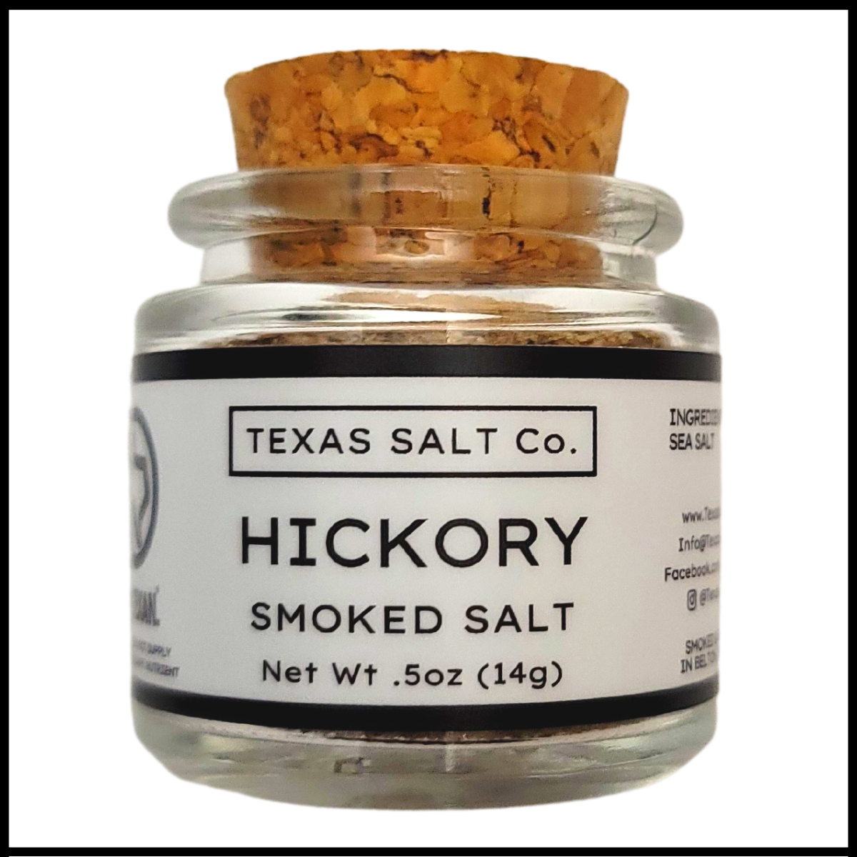 Hickory Smoked Salt – Texas Salt Co