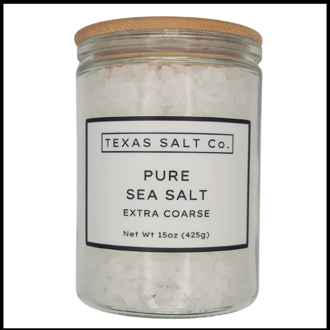 Pure Sea Salt - Extra Coarse | Smoked Sea Salt and Smoked Peppercorn