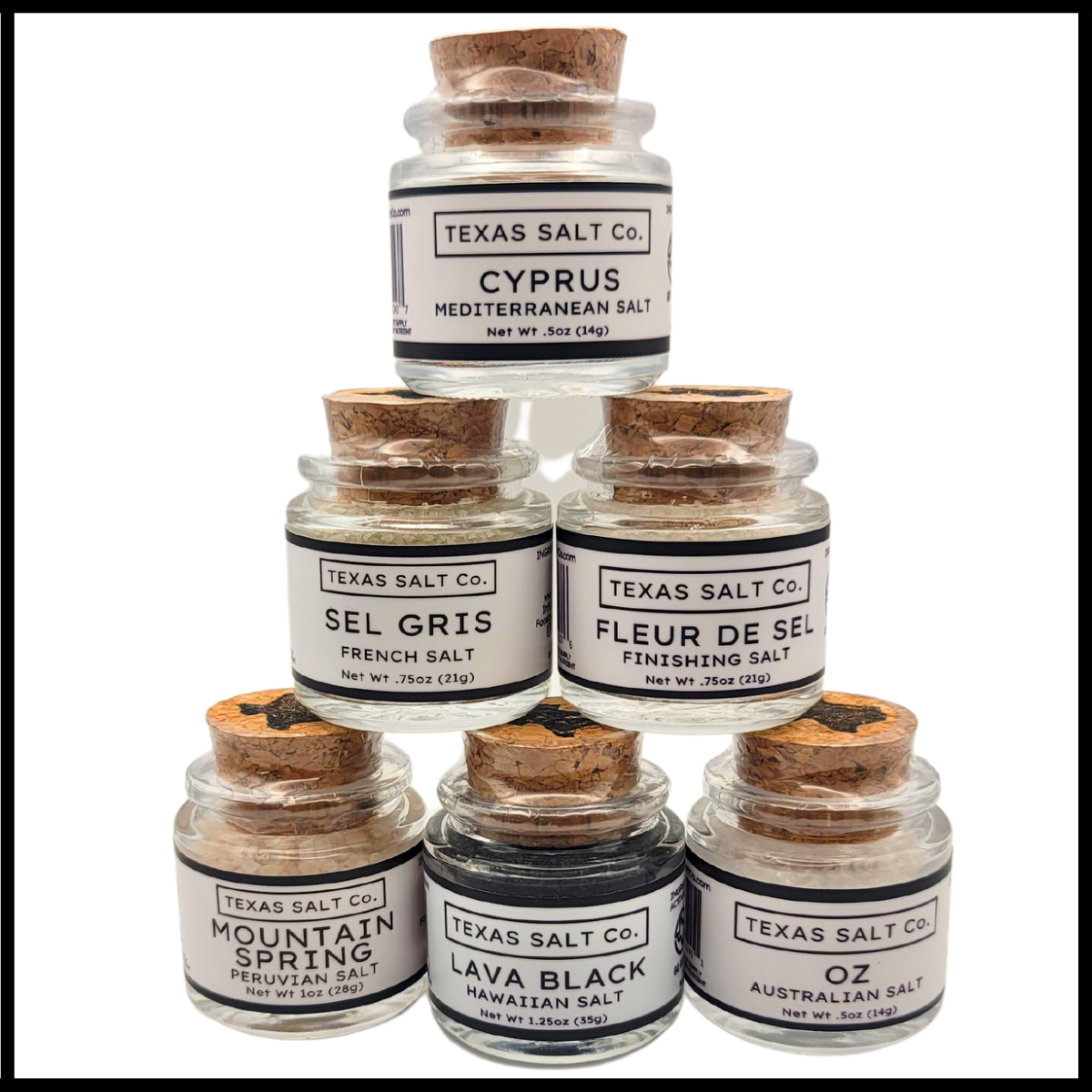 Travel Series Gift Set | Smoked Sea Salt and Smoked Peppercorn