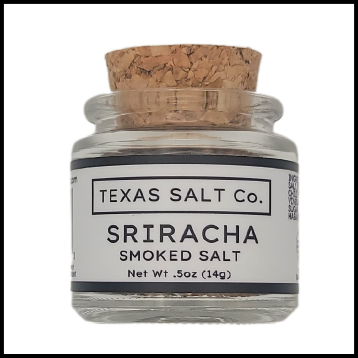 Sriracha Smoked Salt – Texas Salt Co